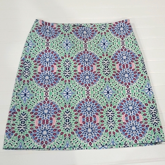 Talbots | Skirts | Talbots Aline Pattern Skirt | Poshmark